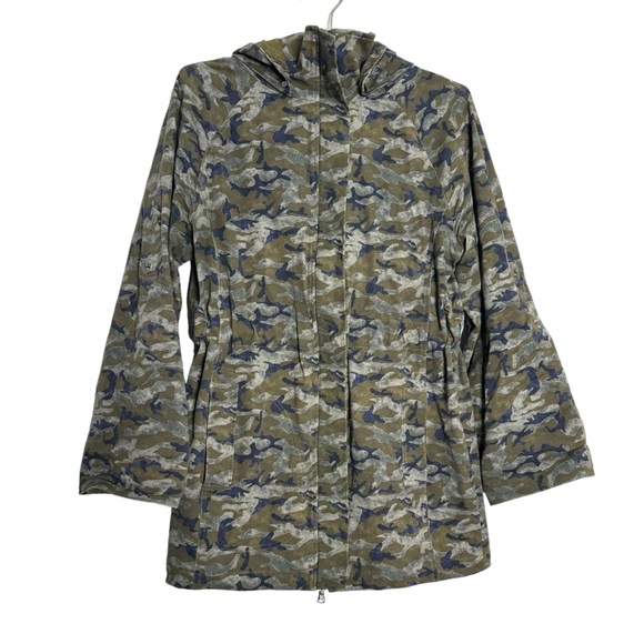 Anatomie | Jackets & Coats | Anatomie Camo Print Cotton Hooded Long Fit ...